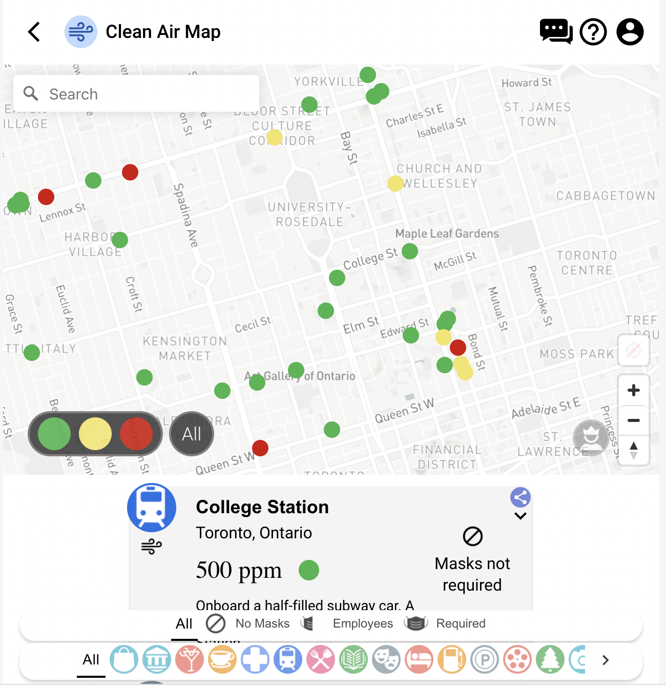 Clean Air Map PatientSafe Network Clean Air Map PatientSafe Network